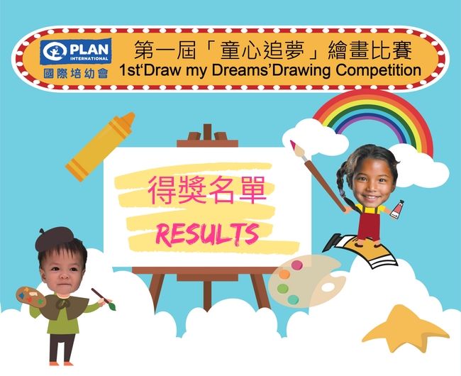 Plan International Hong Kong Results of 1st ‘Draw my Dreams’ Drawing ...